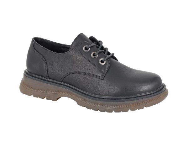 Black Lace Up School Shoes - Victoria 2 Schoolwear